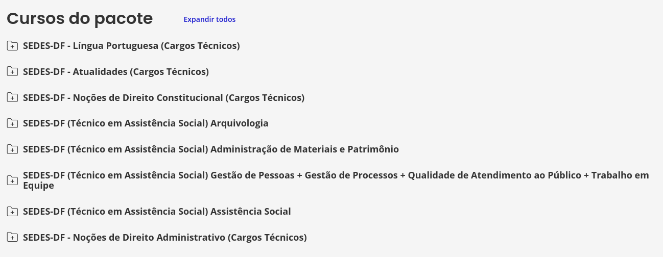 SEDES | DF - Técnico em Assistência Social da Secretaria de ...